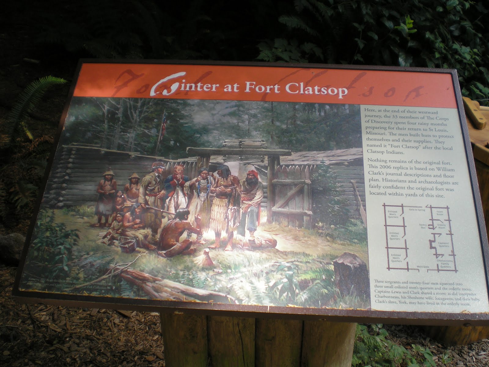 The Road Genealogist: Fort Clatsop
