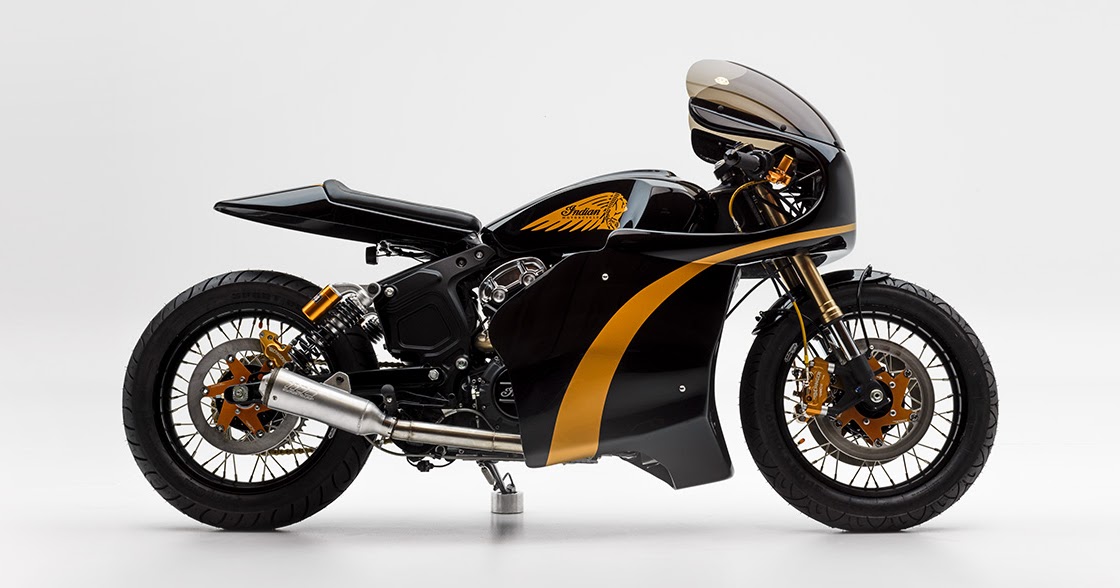 Scout Bobber Build-Off full-fairing Cafe Racer. PJ Grakauskas ...