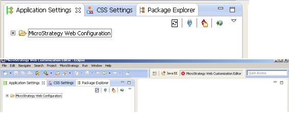 Microstrategy Web Customization Getting Started Mstr Web Sdk Customization Editor