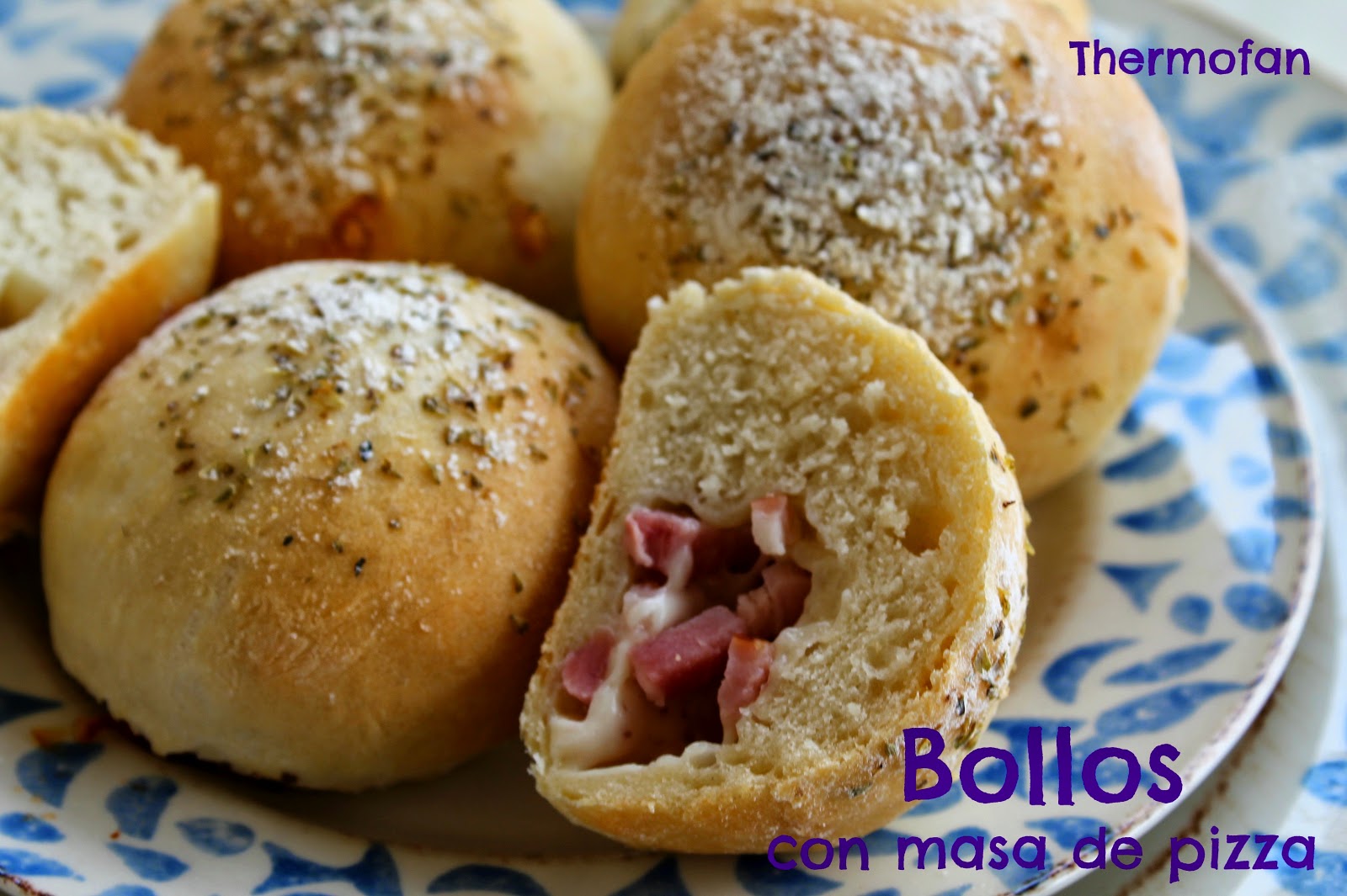 Bollos con masa de pizza — Thermofan