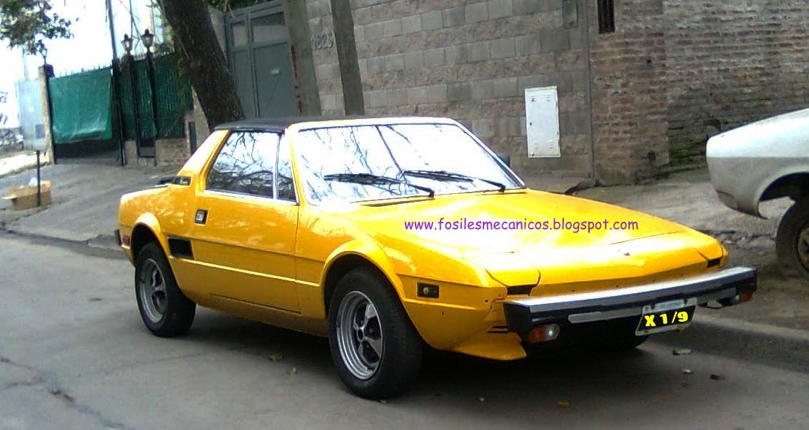 Fosiles mecanicos: Fiat X 1/9, la solución a la trivia de Bongo