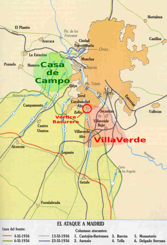 La Batalla de Madrid: noviembre de 1936