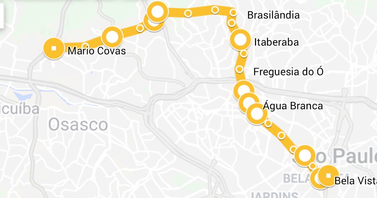 Expansão São Paulo: Linha 6 Laranja