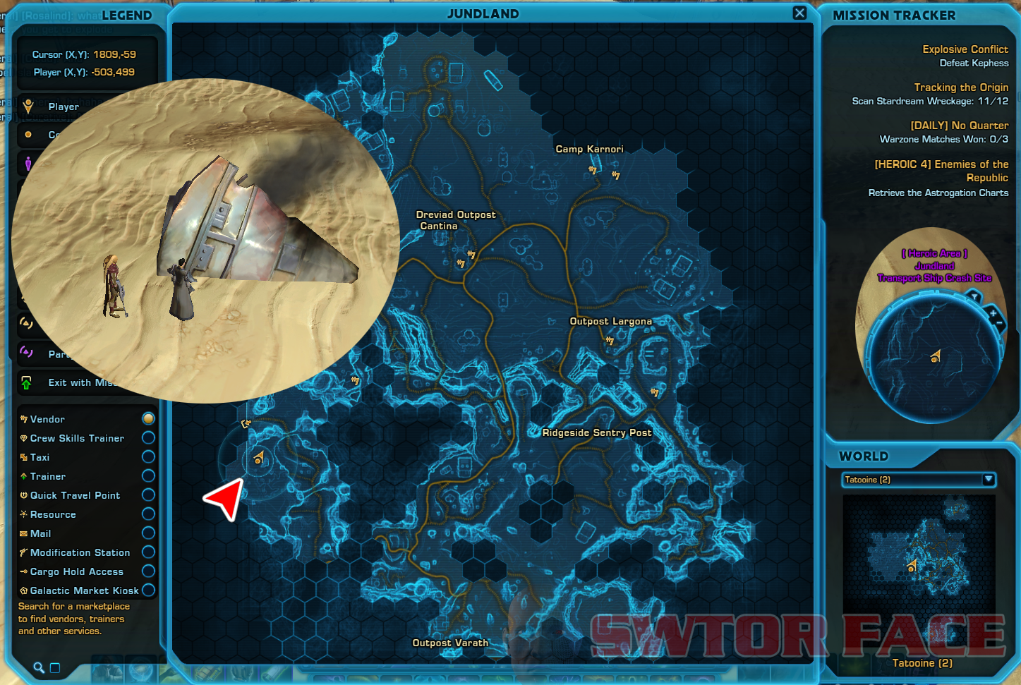 Gaming Face: 'Tracking The Origins' Mission Guide, With all Maps