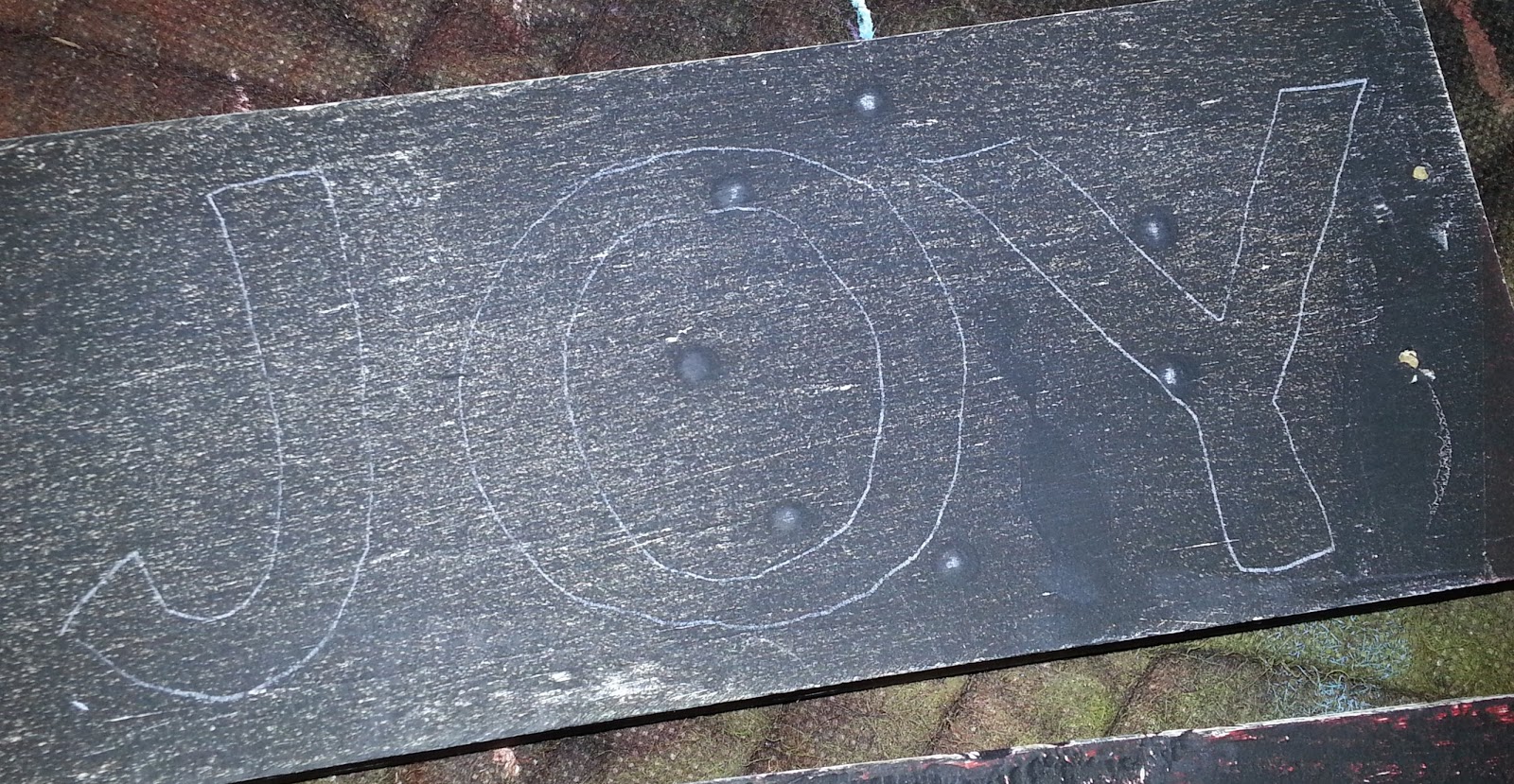 Megpie Designs: JOY Sign