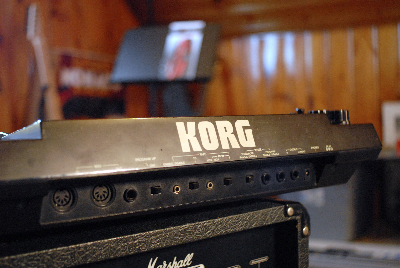 MATRIXSYNTH: Korg Poly 800 II vintage analog polyphonic synthesizer w ...