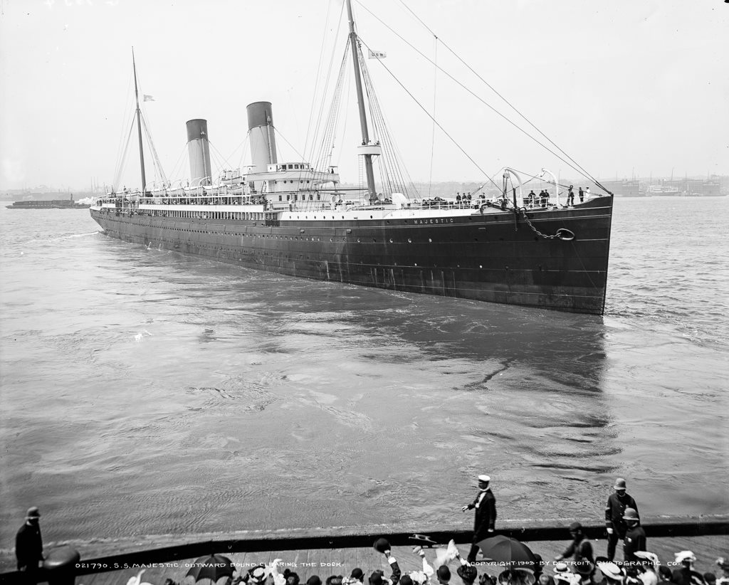 HISTORY - rms MAJESTIC - Hand in Hand with rms TITANIC