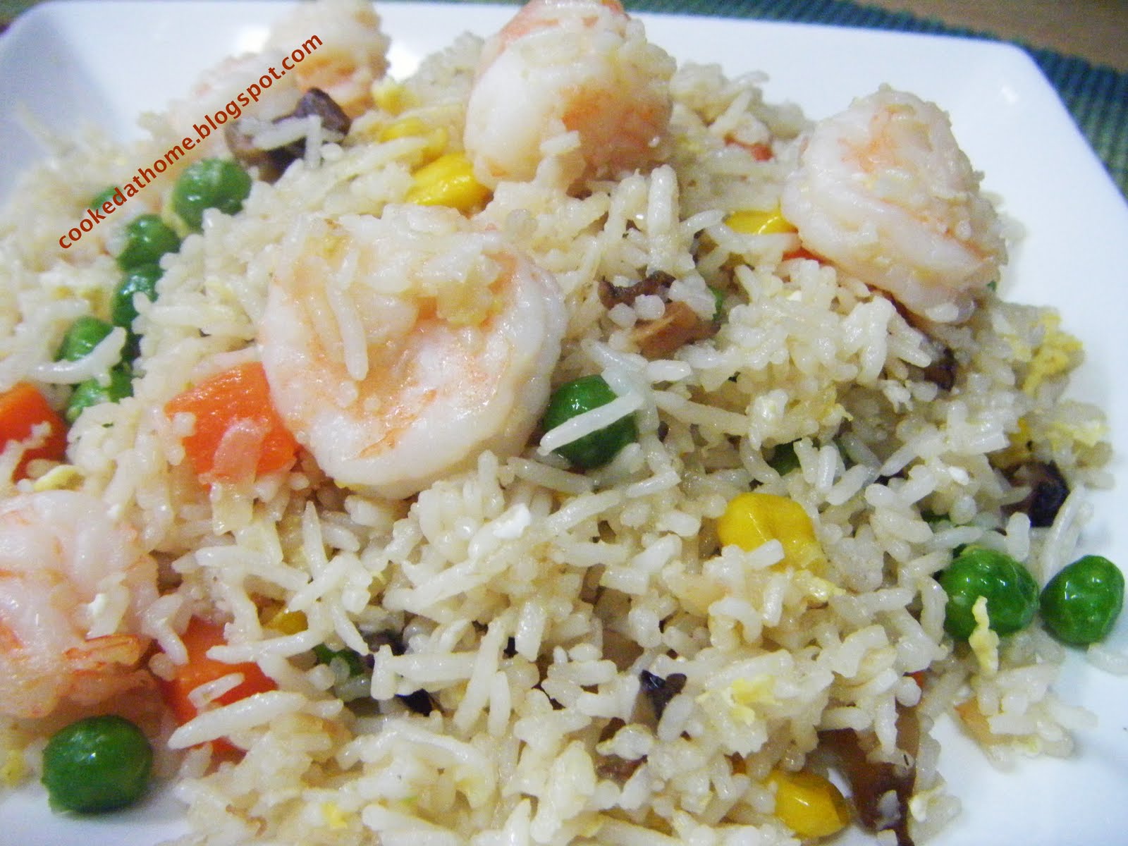 Cooking @ Home: Yang Chow Fried Rice