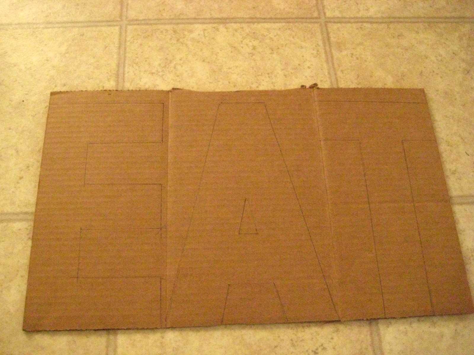 Your Crafty Friend: Jute Sign Tutorial