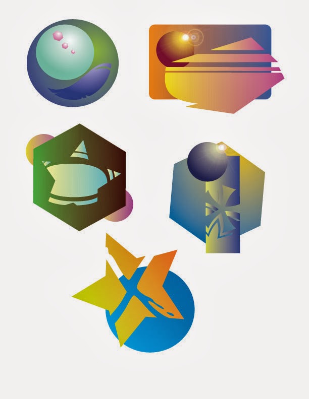 Computer Art Stuff: 3D logos