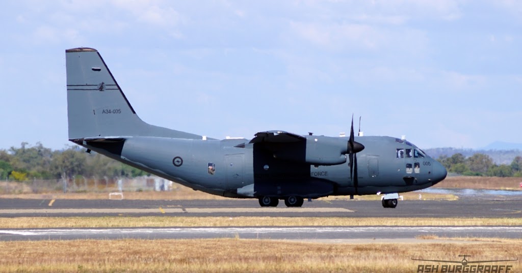 Central Queensland Plane Spotting: RAAF Alenia C-27J Spartan Transport ...