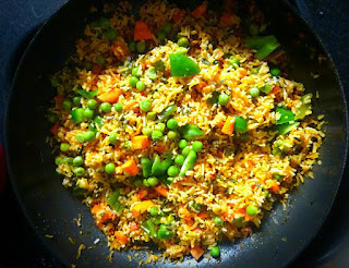 Veg Indian Cooking: Methi Veg Fried Rice