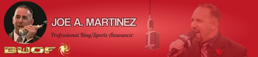 BarstowWallofFame: Joe A. Martinez-Professional Ring/Sports Announcer