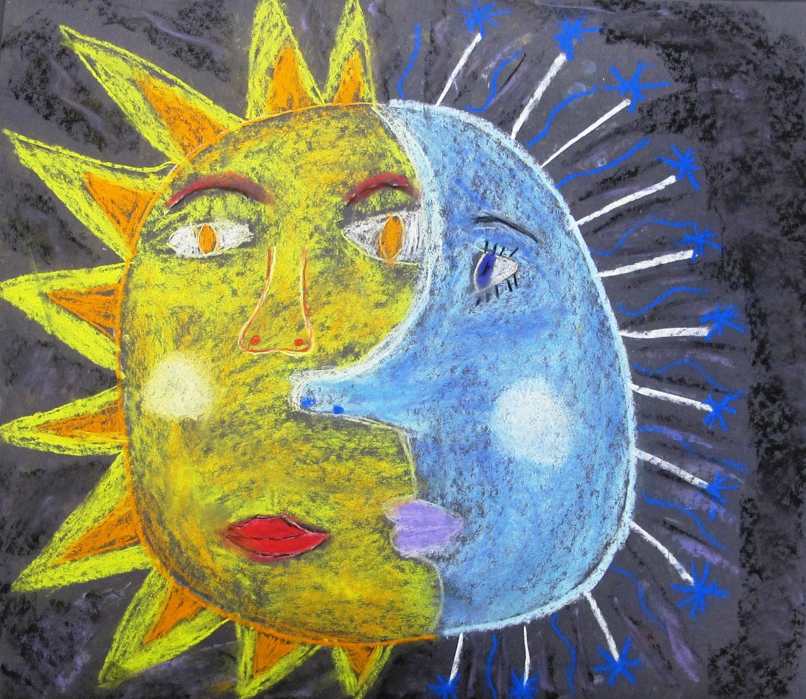 North Art Alert: Why the Sun and the Moon are in the Sky?
