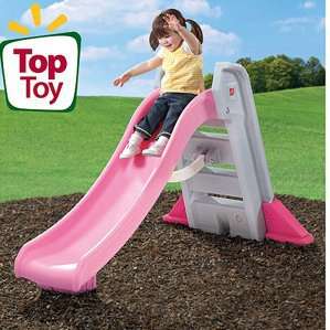 Step2 Big Folding Slide, Pink review and best price | Cheap Kids Toys