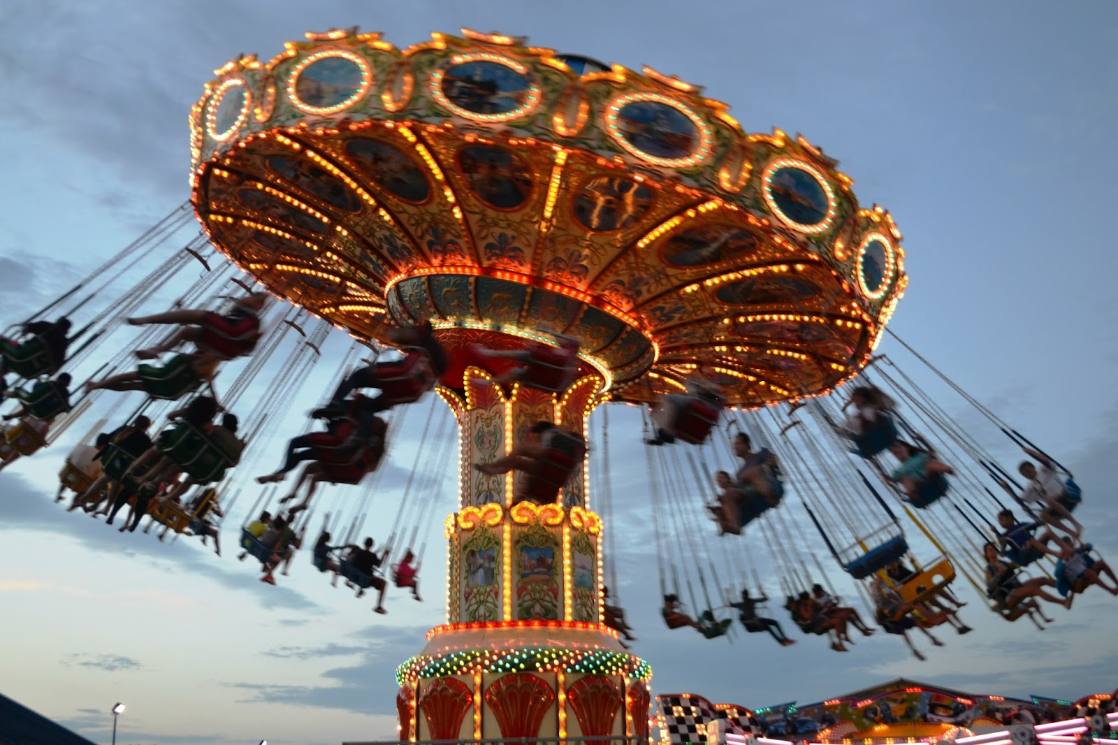 It's All About Purple: Summer and the Boardwalk Rides...