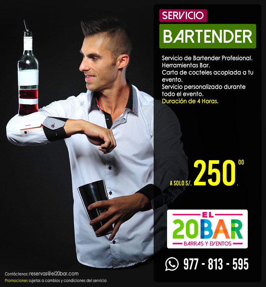 El 20 Bar - Barras Móviles & Eventos