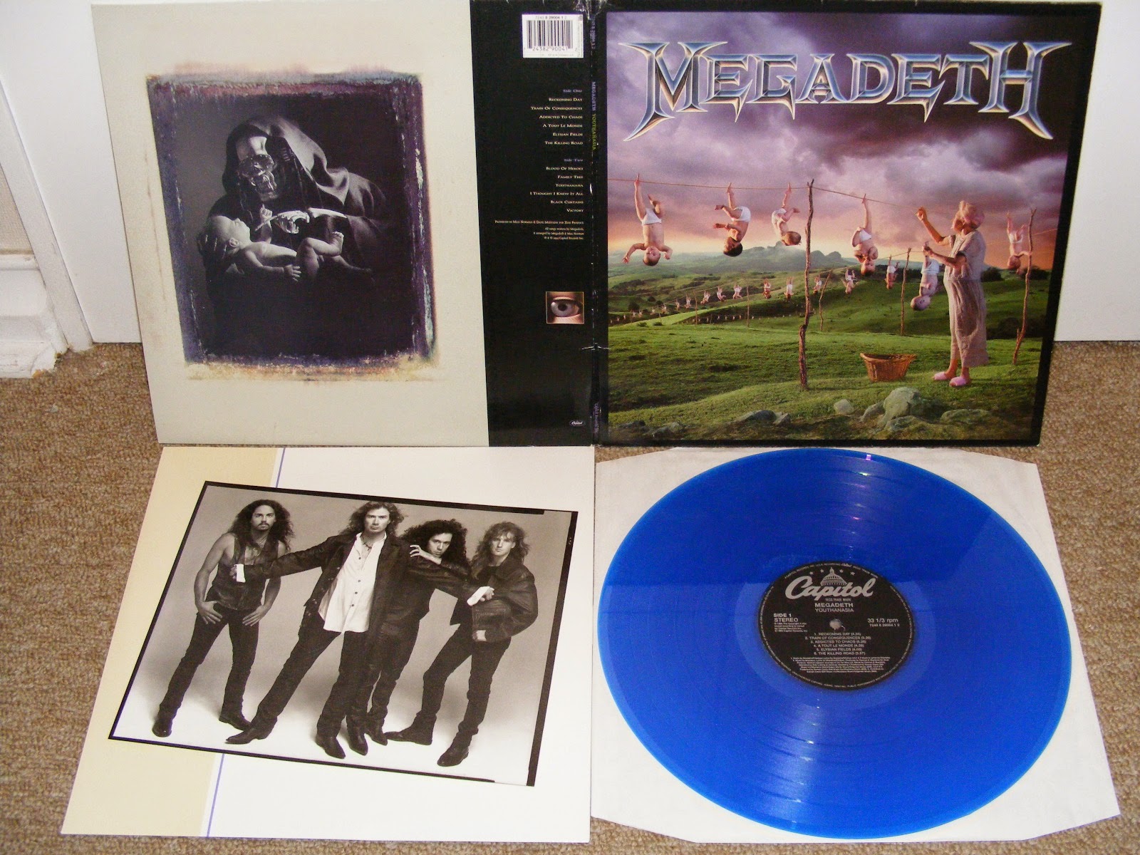 Megadeth "Youthanasia" (1994) Capitol Records