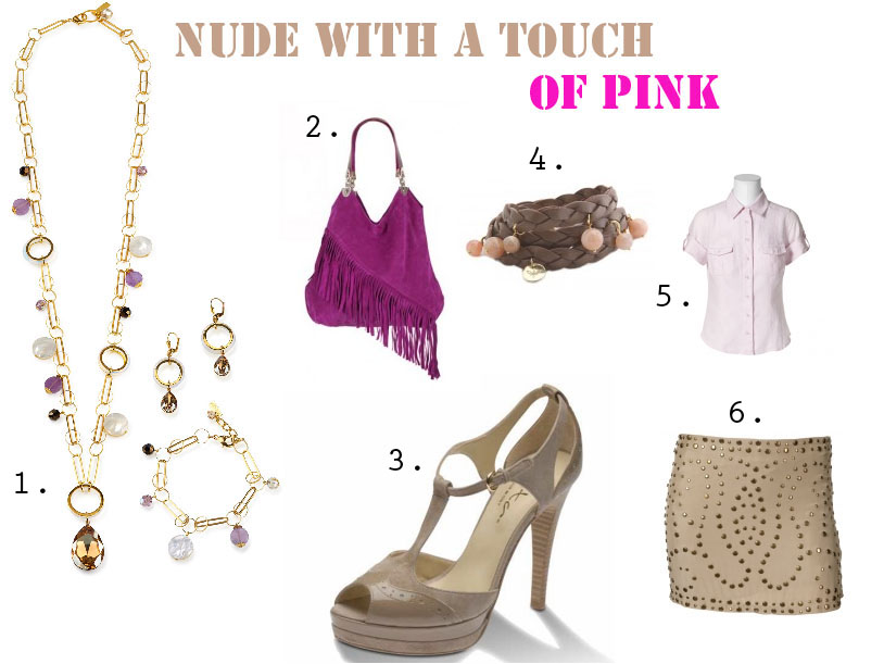 Fashion Notes: Nude with a Touch of Pink - ein perfektes Sommer-Outfit!