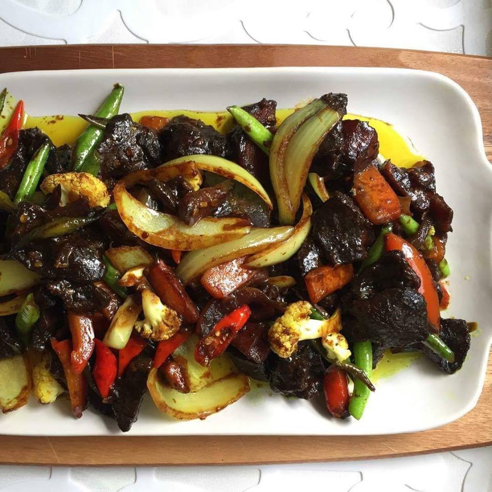 ENAKNYA DAGING GORENG SOS TIRAM