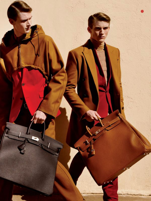 Men Carrying Birkins: A motley crew...