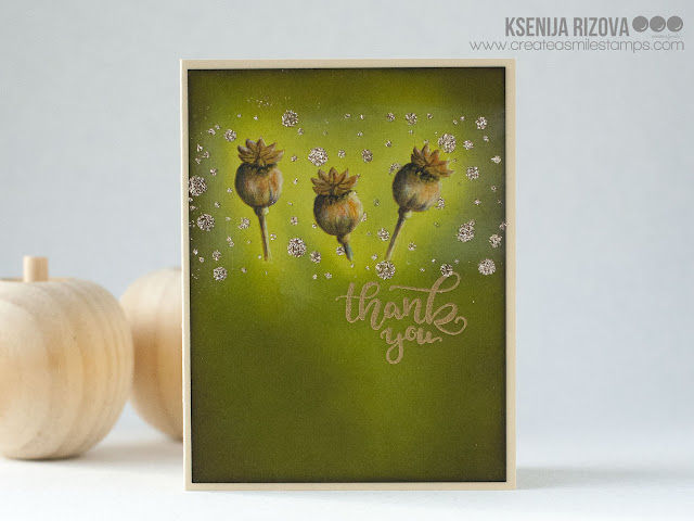 Ink Blending on Coloured Cardstock | Challenge Time at Create A Smile ...