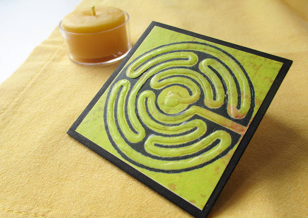 Sharon's Compendium: Learning about and drawing a finger labyrinth