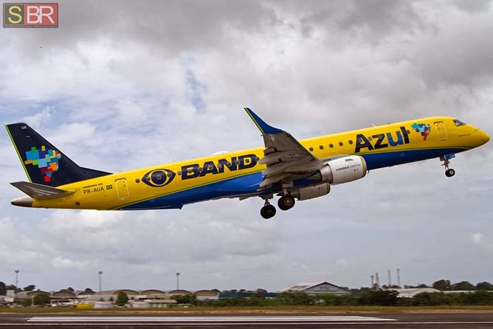 [FOTO] Embraer 195 Azul "Canarinho" | Manaus Spotting Team