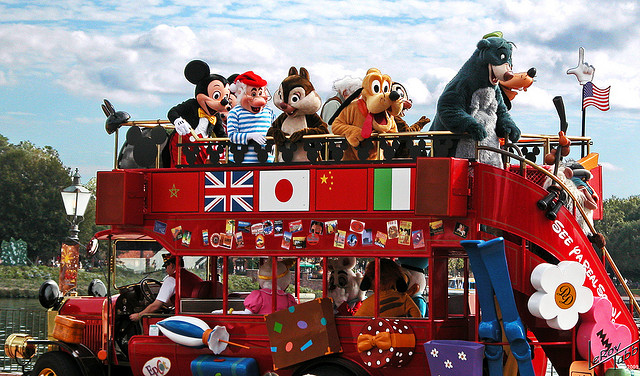 Everyday Disney: Day 12: Back in the Day: EPCOT Buses