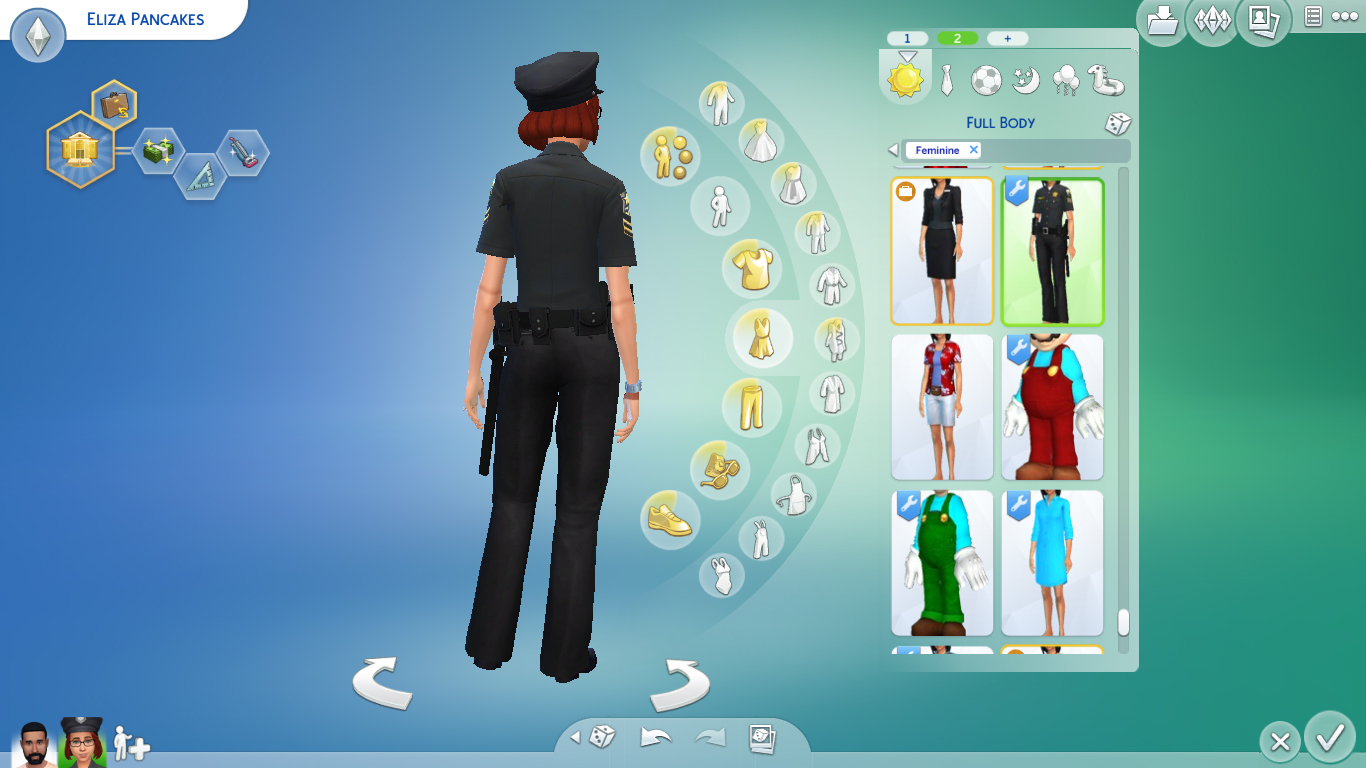 Standart Police Uniform ~ Cepzid Sims