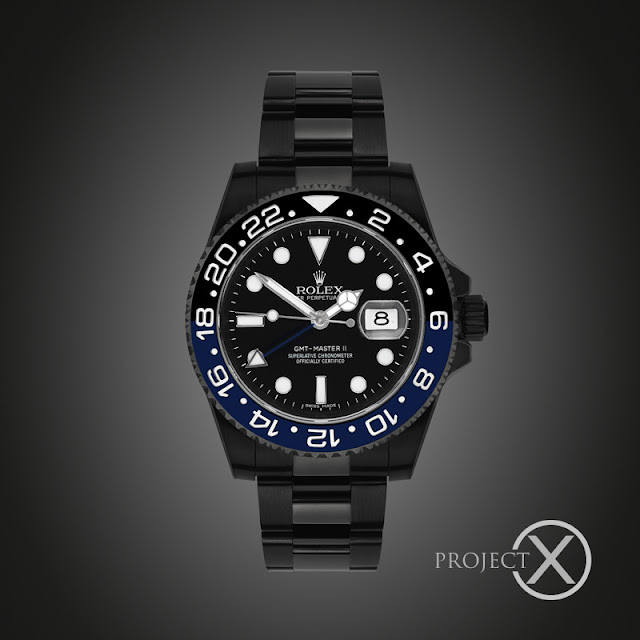 Project X Black-Out Rolex GMT-Master II BLNR - Rob's Rolex Chronicle