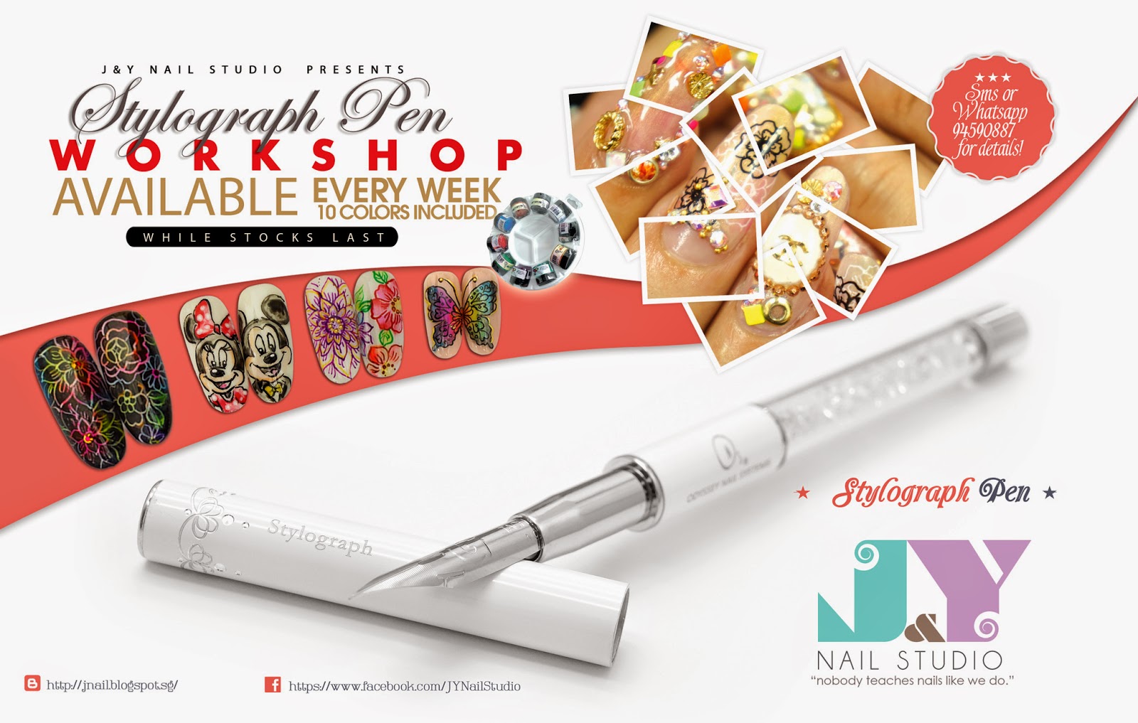 J Nail Studio: Stylograph Pen Workshop