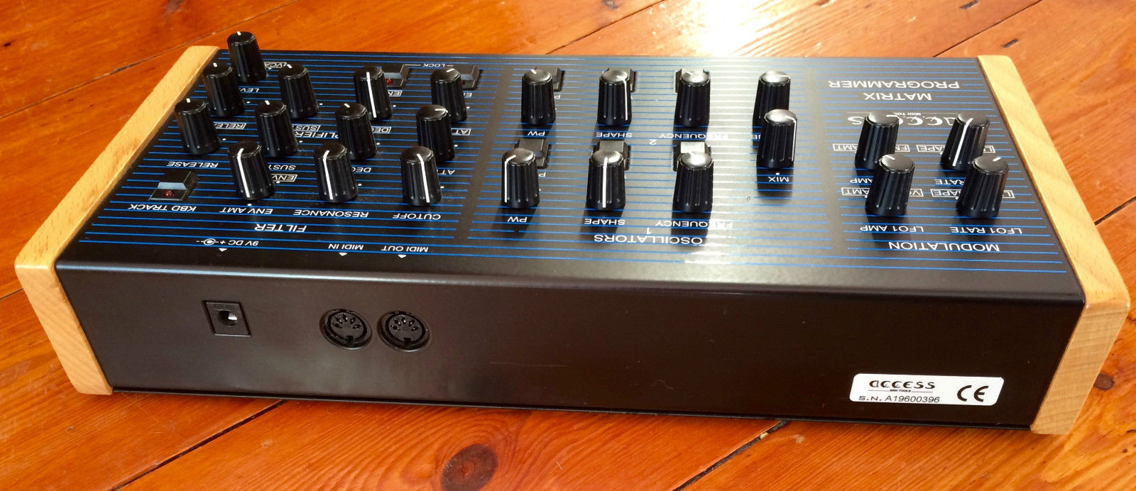 MATRIXSYNTH: ACCESS OBERHEIM MATRIX Synth Midi Programmer SN A19600396