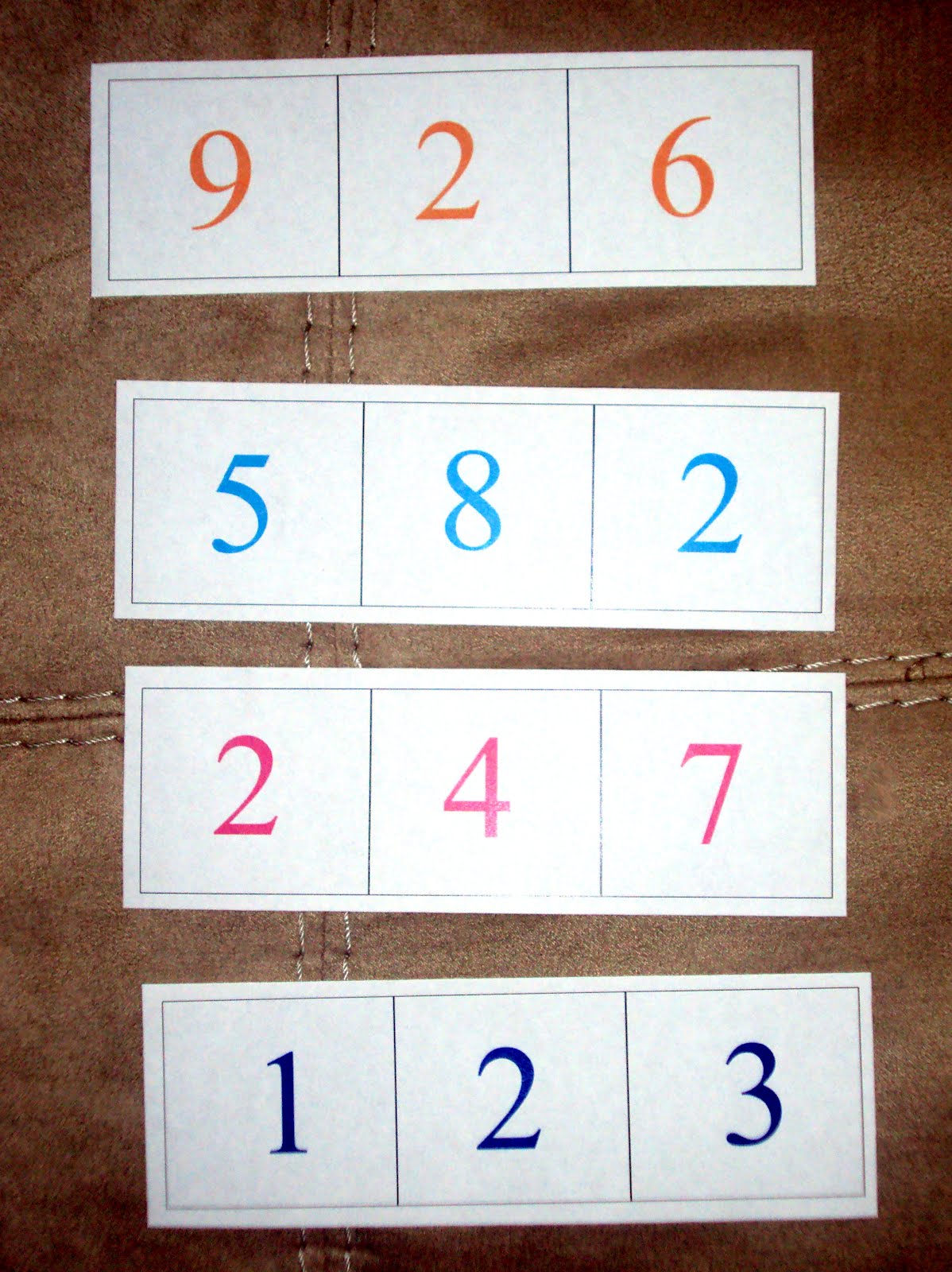 Mom's Tot School: Number: 2