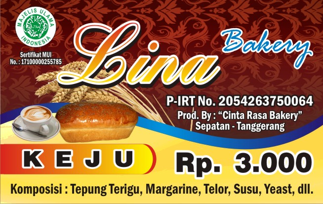 Desain Graphic.com: stiker roti,