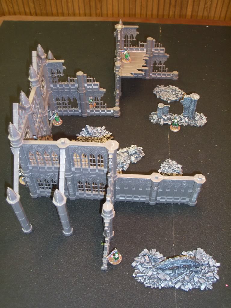 Adventures In Miniature Gaming: Pegasus Hobbies Gothic City Terrain