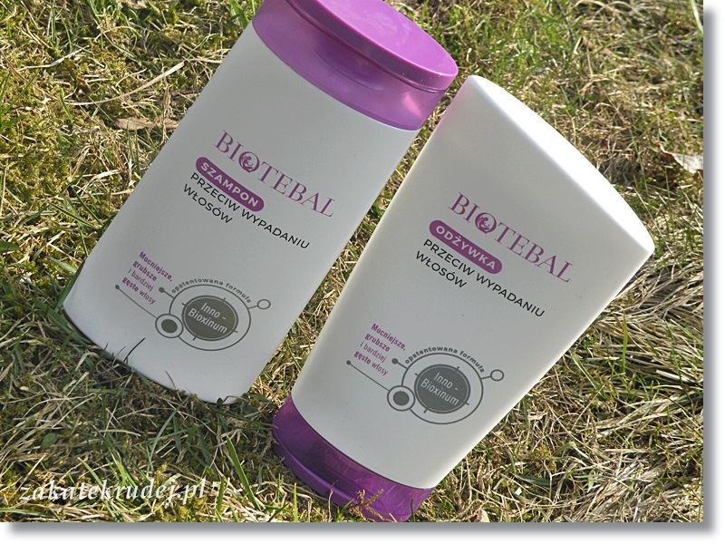 Zakątek Rudej: Szampon i odżywka do włosów- Biotebal
