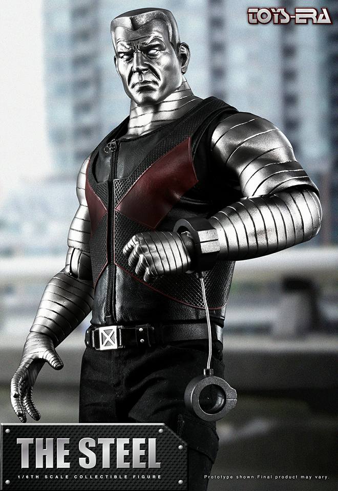 toyhaven: Preview pics of Toys Era 1/6th scale The Steel aka Colossus ...