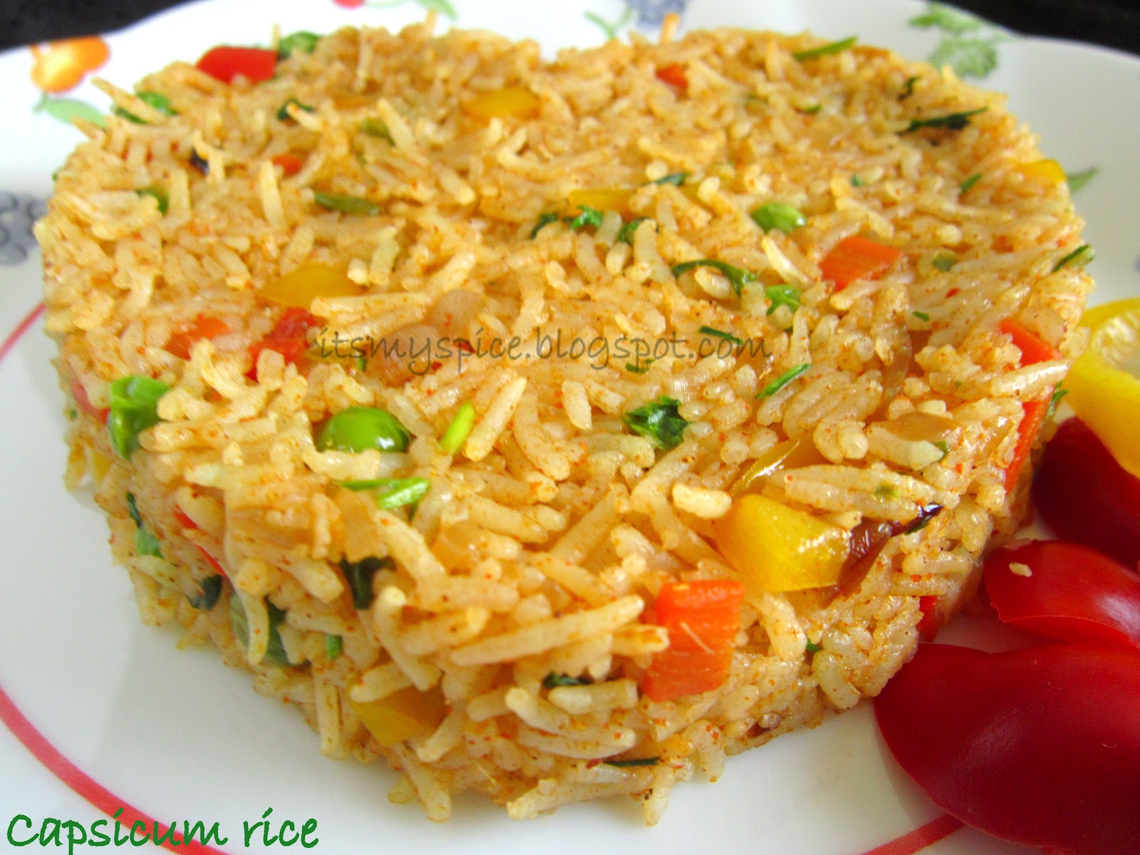 It's my Spice !: Capsicum Rice