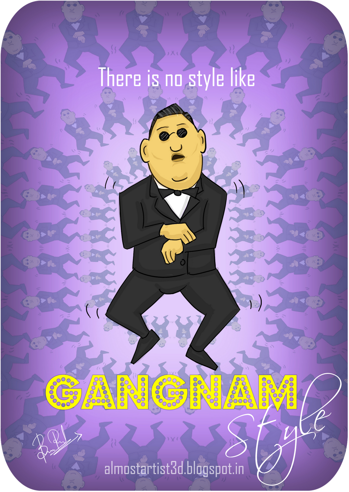 Almost Artist!: Oppa Gangnam style!