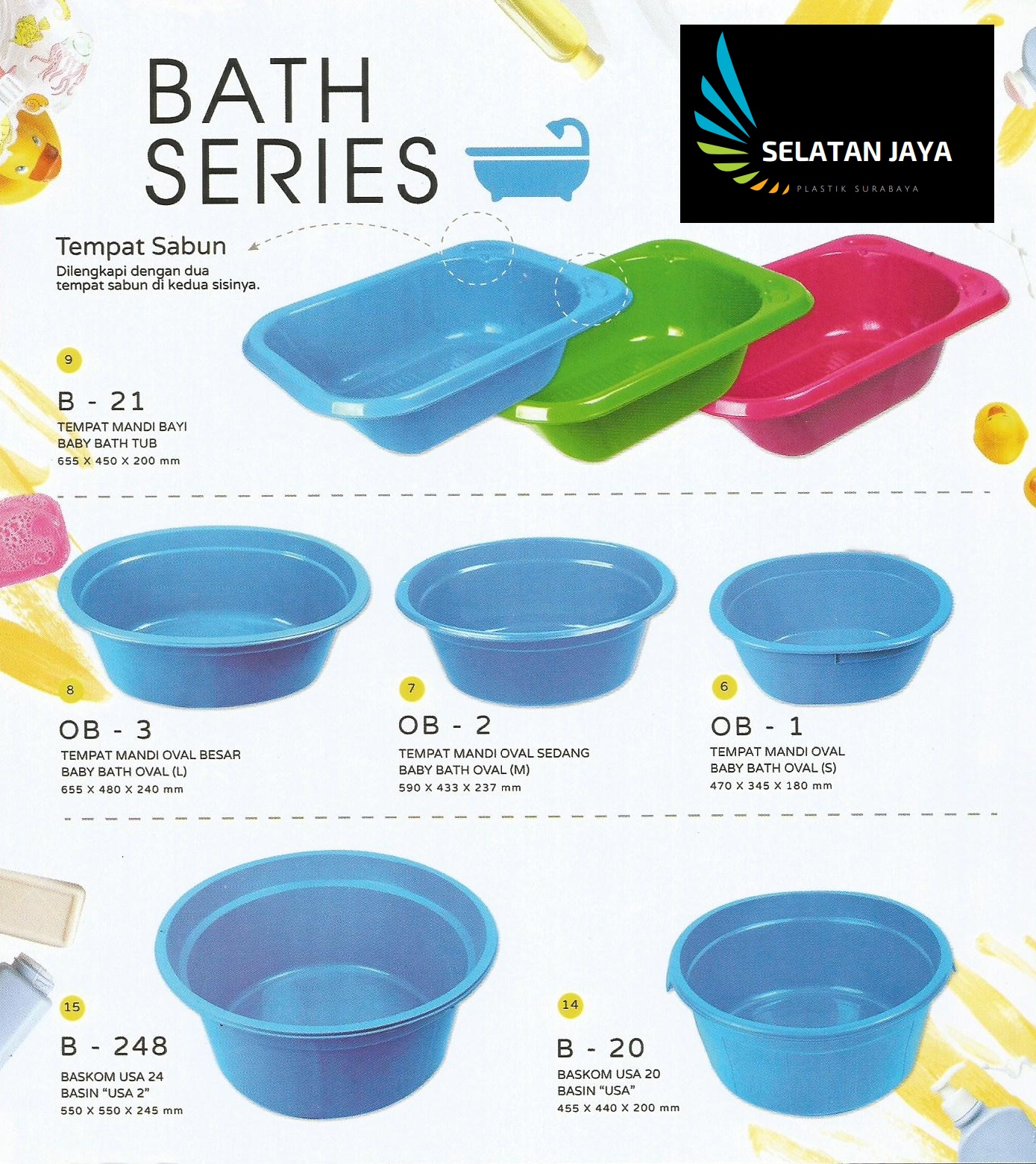 Selatan Jaya distributor barang plastik furnitur Surabaya Indonesia ...