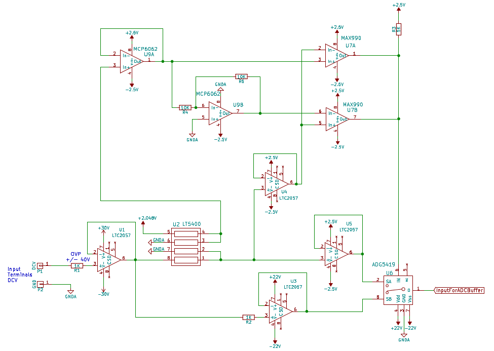 Open source high accuracy DC Multimeter : 2016
