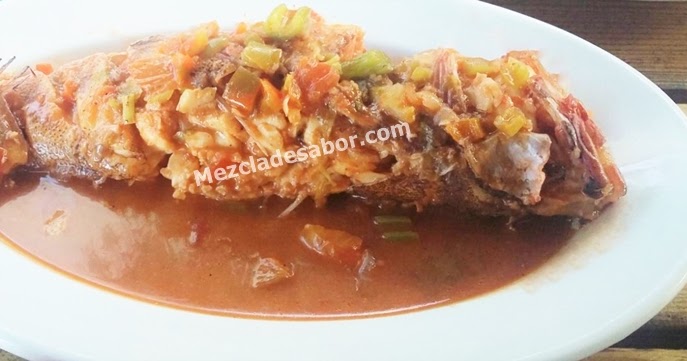 Pescado con Coco Estilo Dominicano | Mezcla De Sabor