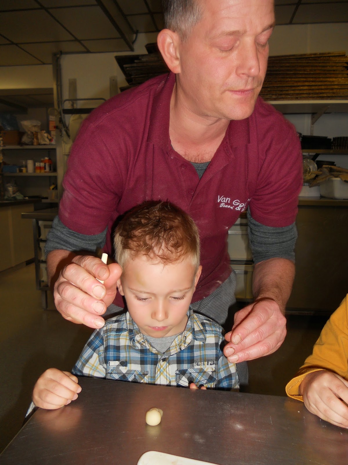 Tweede en derde kleuterklas van GVB Den Hulst (Testelt): "De bakker"