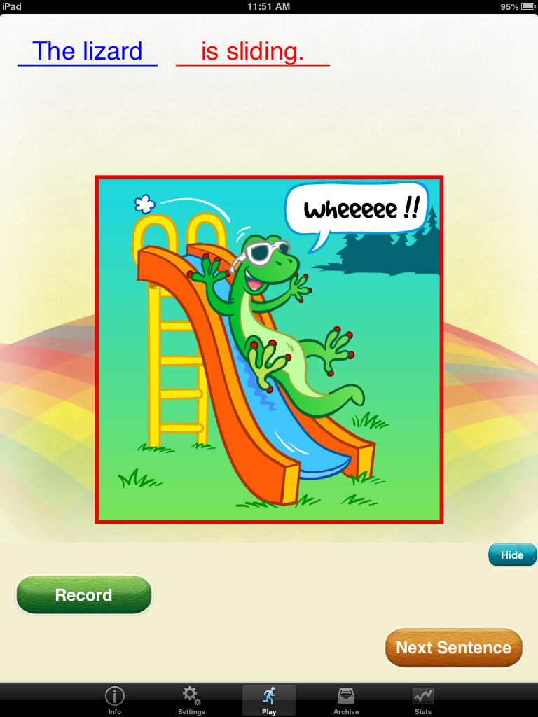 Introducing, Rainbow Sentences App - Speech Time Fun: Speech and ...
