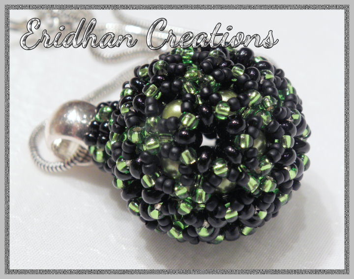 Eridhan Creations - Beading Tutorials: beaded sphere