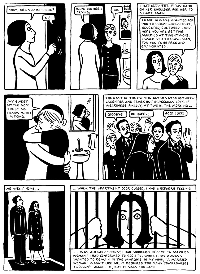 Read Persepolis 2, Section 17: The Wedding, Page 163
