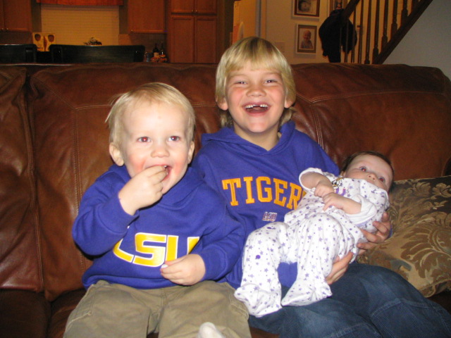 The Starnes Family: College Football