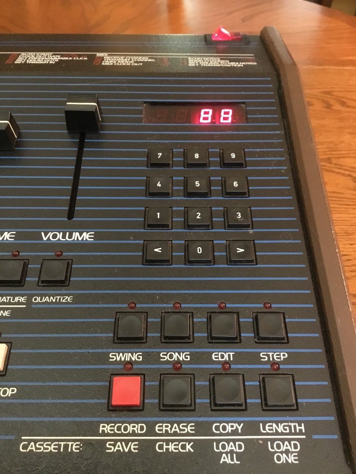 MATRIXSYNTH: Oberheim DX Digital Drum Machine w/ MIDI SN Q63001