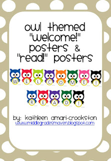 Middle Grades Maven: 50 FOLLOWERS FREEBIE and a New Product!